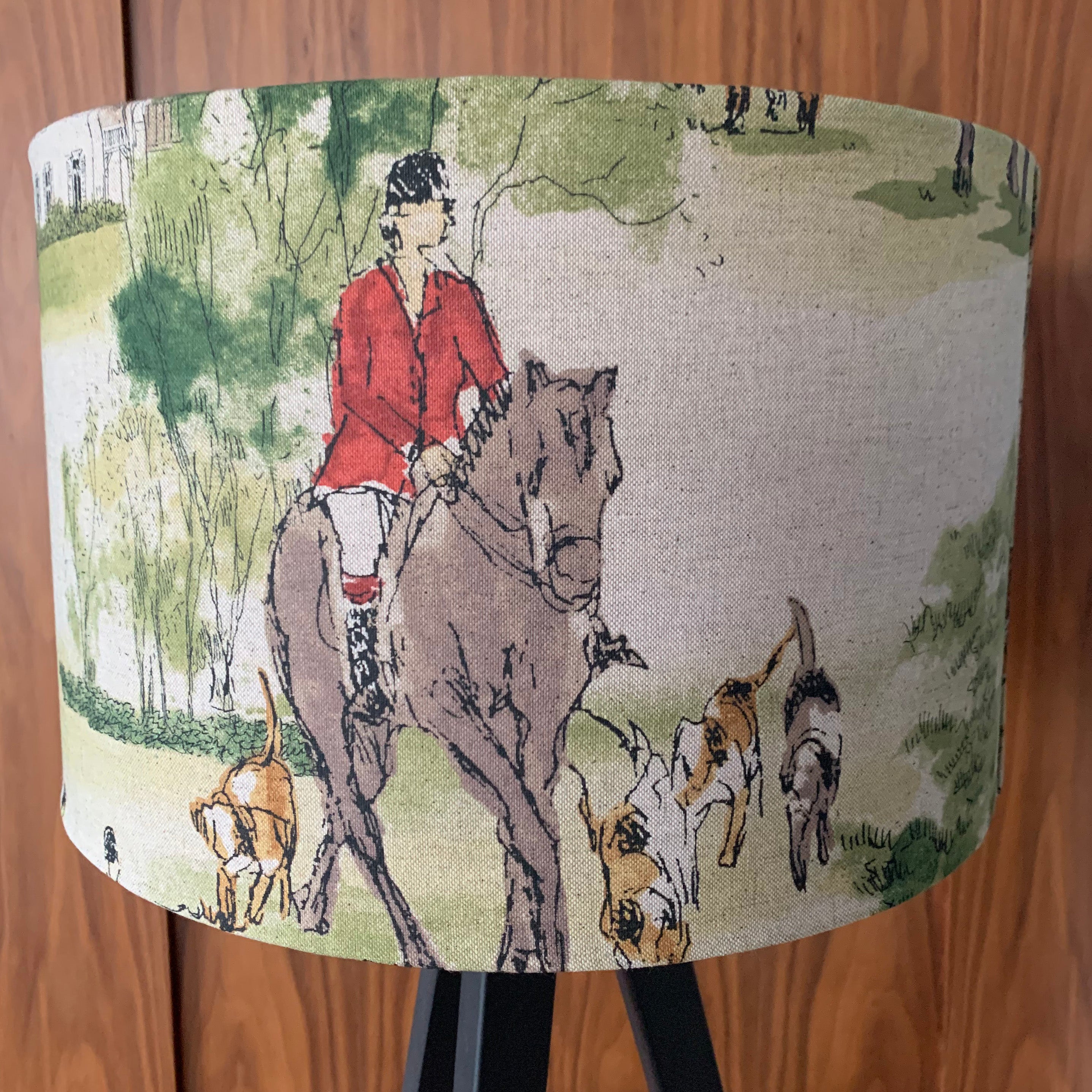 Hunting Scene Hounds Lampshade – The Lampshade Jungle